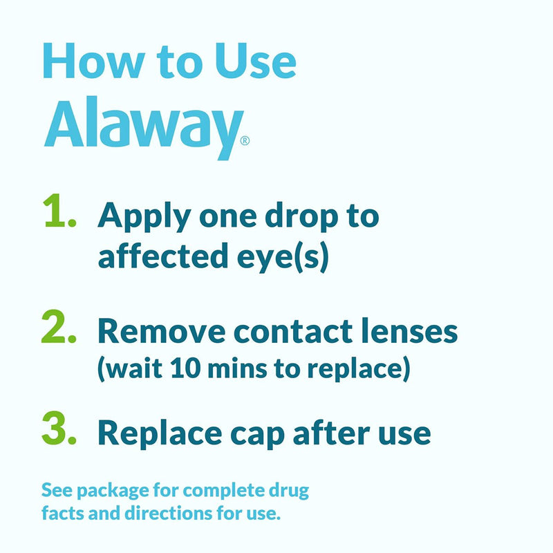 Alaway Antihistamine Allergy Eye Drops 10mL for Fast Relief – Dryeye Rescue