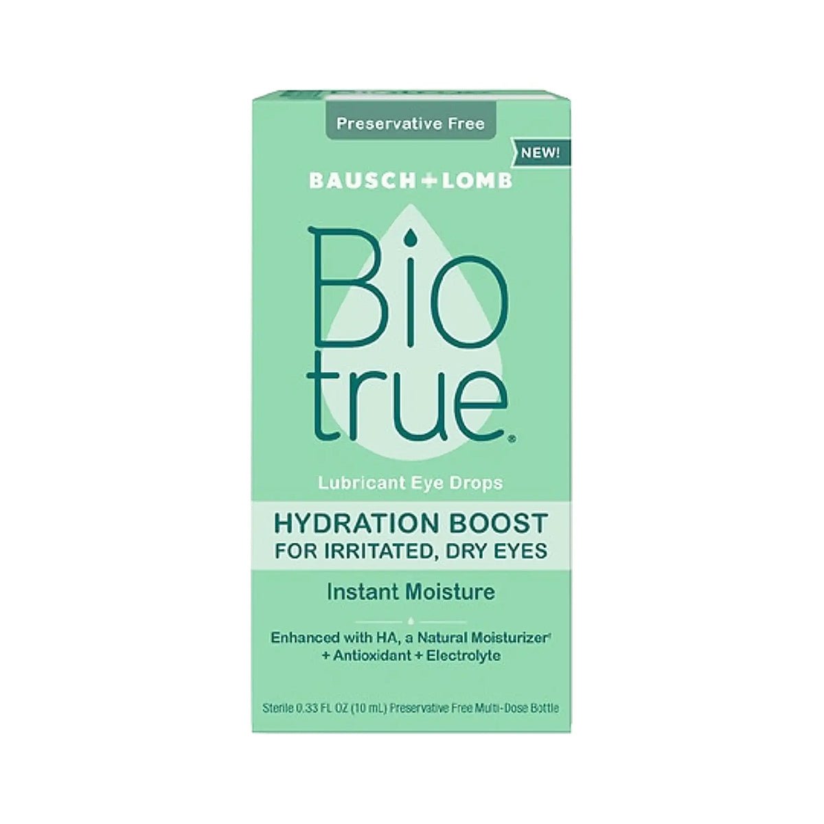 Biotrue Hydration Boost Eye Drops, Preservative Free 10 mL – Dryeye Rescue