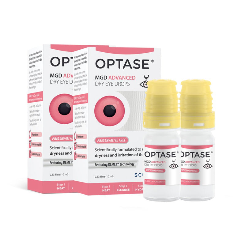 Optase MGD 2-Pack Eye Drops Preservative-Free Relief – Dryeye Rescue