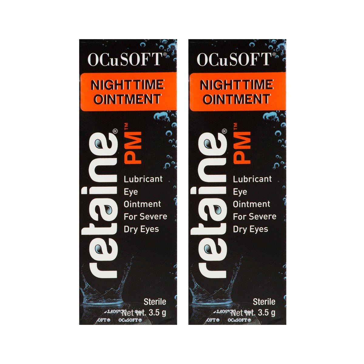 Ocusoft Retaine PM 2-Pack Nighttime Ointment - 10g Total – Dryeye Rescue