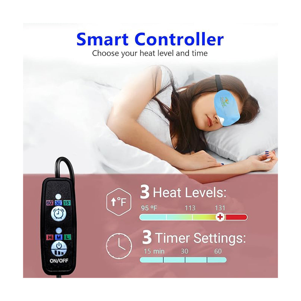 USB Powered Eye Masks for Soothing Heat Relief – Dryeye Rescue