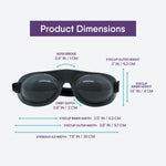 EyeEco Eyeseals 4.0 Sleep Mask for CPAP Relief, Hypoallergenic – Dryeye ...