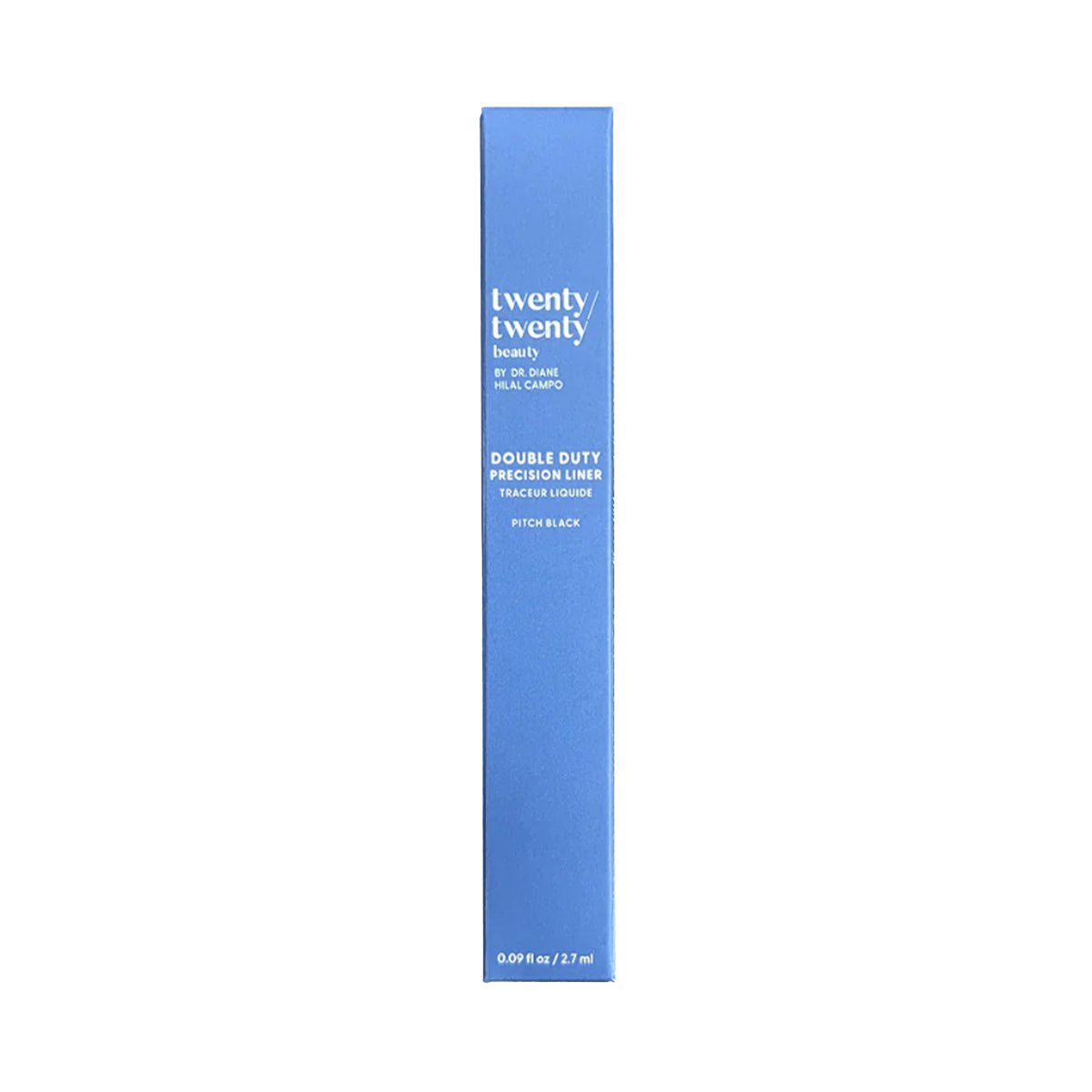 Twenty Twenty Double Duty Precision Eyeliner (Pitch Black) 2.7mL - Safe ...
