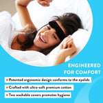 Wizard Research USB Heated Eye Mask for Soothing Relief – Dryeye Rescue