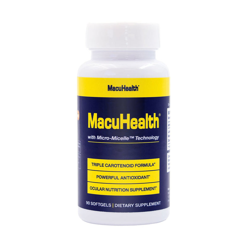 MacuHealth Eye Vitamins - Triple Carotenoid Formula (90 Softgels ...
