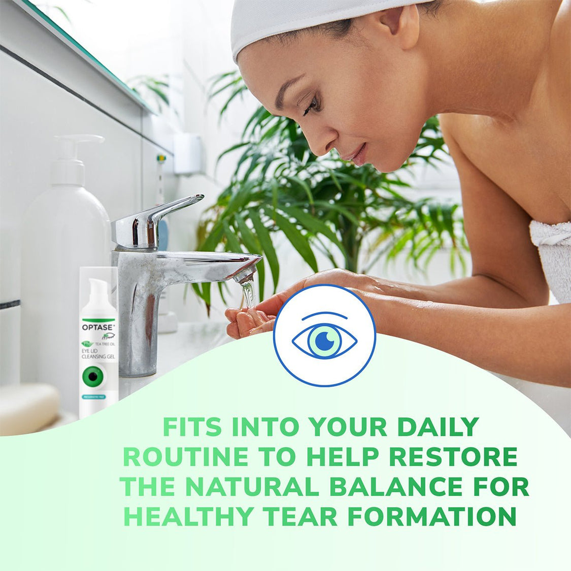 Optase Tea Tree Oil Eye Lid Cleansing Gel (50mL) - Gentle Care – Dryeye ...