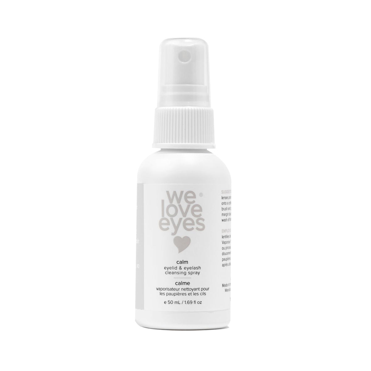 We Love Eyes Calm Eyelid & Eyelash Cleansing Spray with HypoChlorous